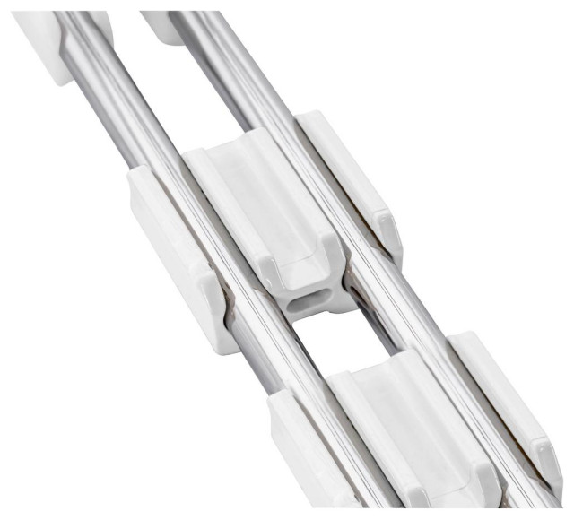 Lorell Stacking Chair Ganging Clips White Plastic 16 / Pack ...