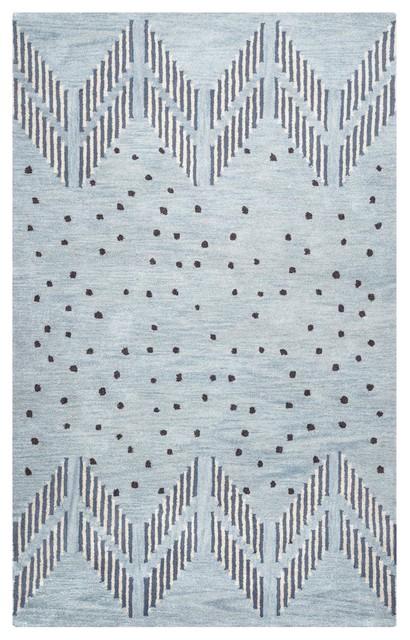 Rizzy Home Tumble Weed Loft Collection Rug, 9'x12' - Contemporary ...
