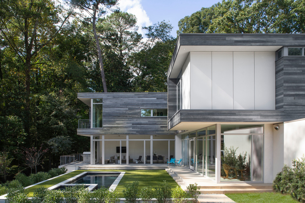 Brookhaven House - Modern - Exterior - Atlanta - by Philip Babb ...