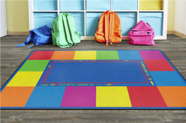 Flagship Carpets FE401-32A 6'x8'4" My Favorite Color Classroom ...