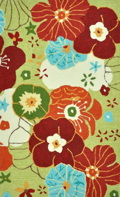 Loloi Summerton Ssc08 Lime / Multi Hooked Area Rugs, 2'-3" x 3'-9 ...