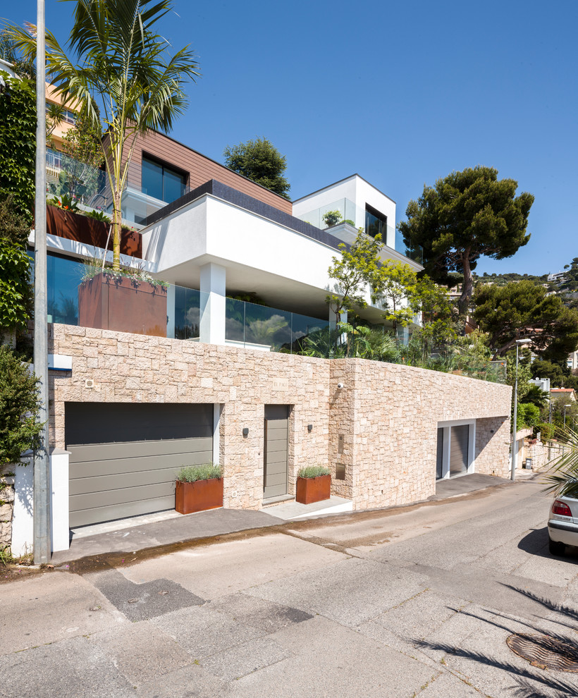 Luxury Villa, French Riviera - Contemporary - Garage - Hertfordshire ...