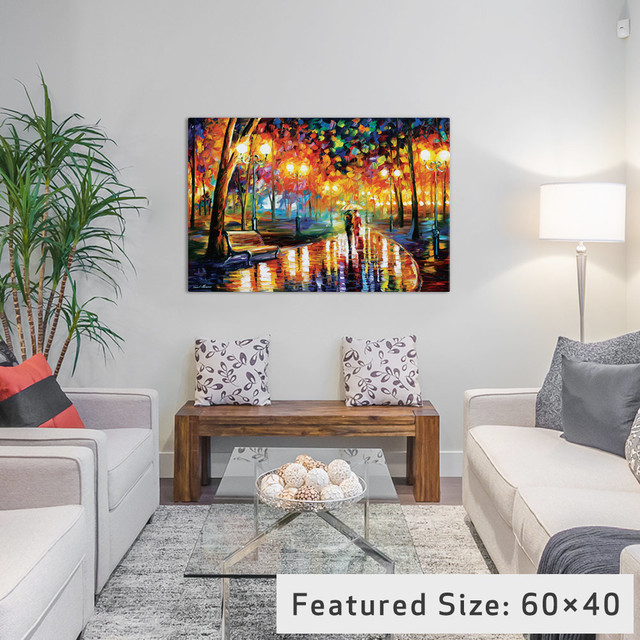 Rain's Rustle I by Leonid Afremov Art Print, 12" x 18" x 1.5 ...