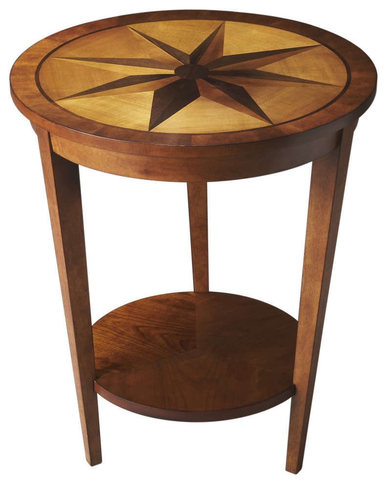 Serenade Honey Accent Table, 2946257 - Transitional - Side Tables And ...