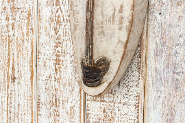 Ceremonial Painted Fang Ngil Mask - Tropical - Wall Sculptures - by De ...