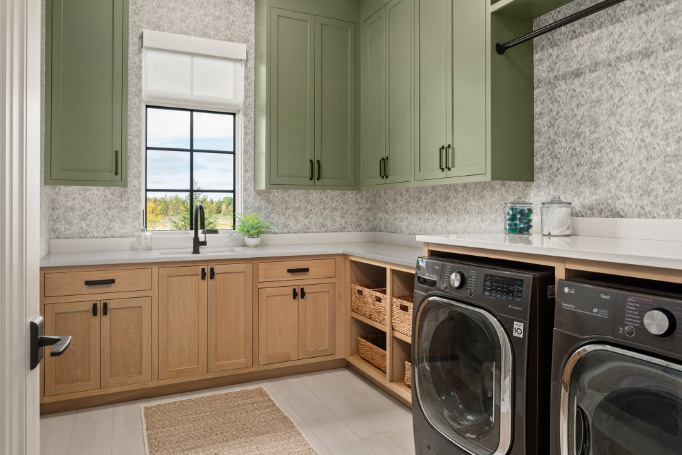 Modern Tudor Rambler - Transitional - Laundry Room - Minneapolis - by ...