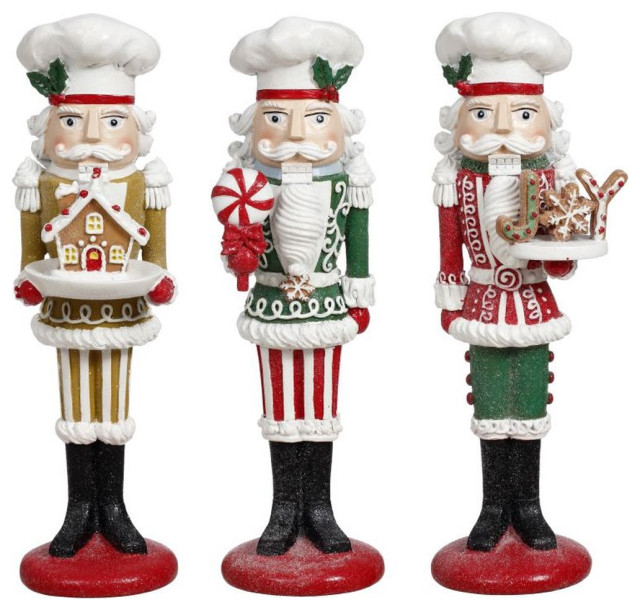 Mark Roberts Christmas 2023 Nutcracker Baker 11'', Assortment of 3 ...