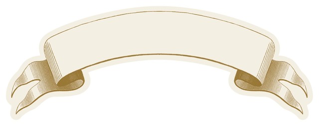 Vintage Style Large Scroll Paper Place Card Labels | Set 36 Gold Cream ...