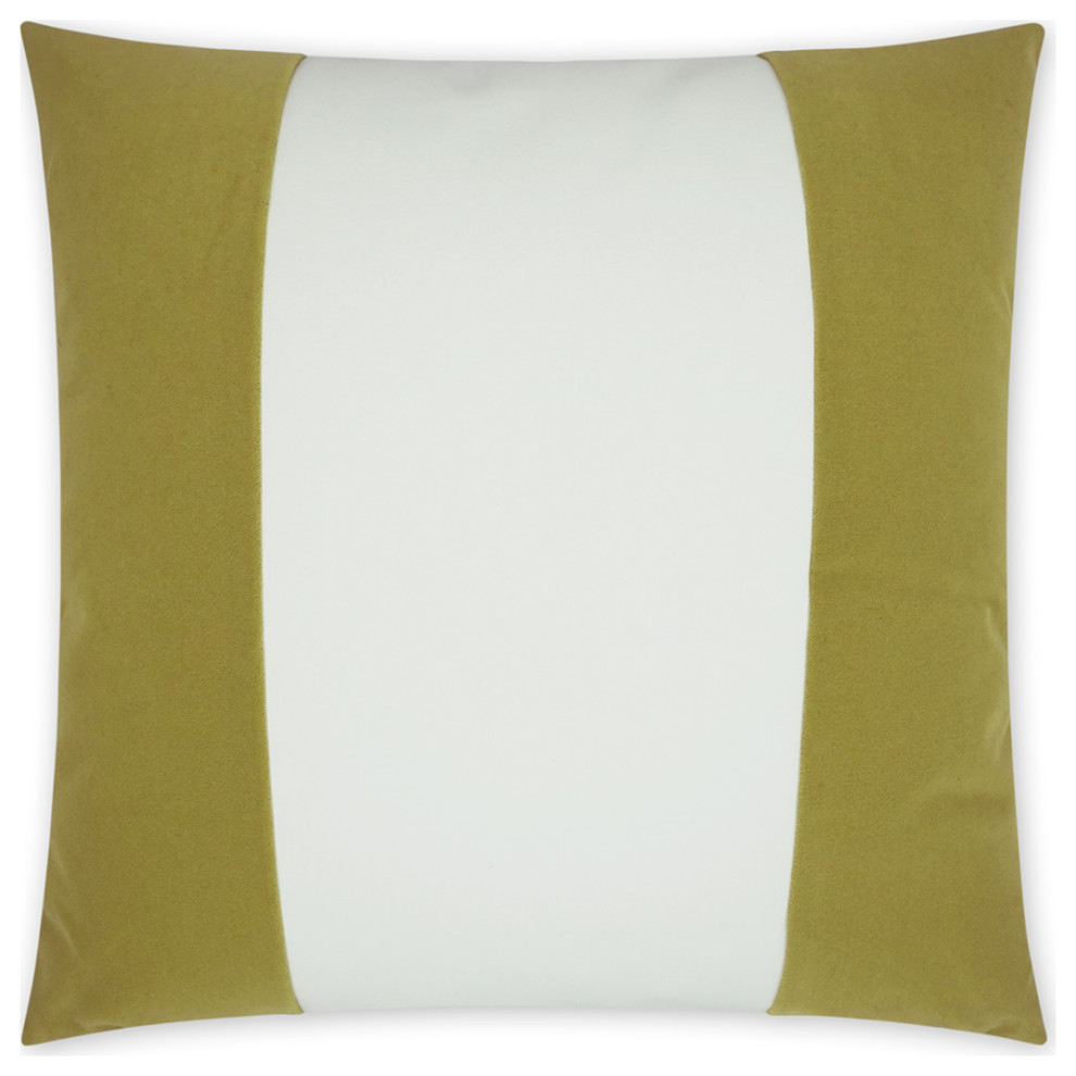 Outdoor Sundance Band Pillow - Leaf, 22" x 22" - Contemporary - Outdoor ...
