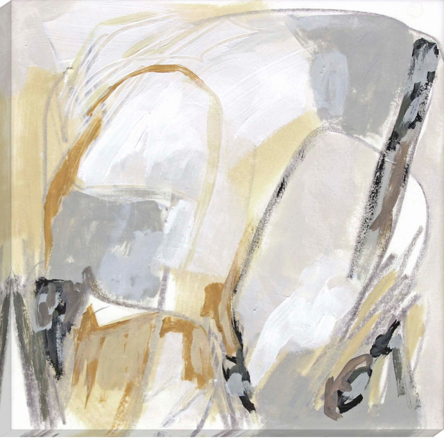 Paragon Neutral Gallery Wrap Canvas - Contemporary - Prints And Posters ...