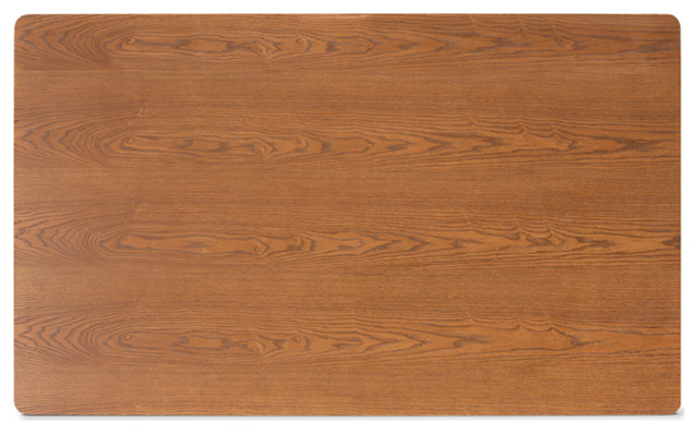 Tan Faux Leather Walnut Brown Finished Wood 4-Piece Dining Nook Set ...