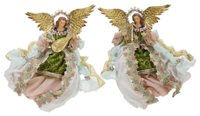 Mark Roberts 2020 Collection Flying Angel 14" Pink Assortment of 2 ...
