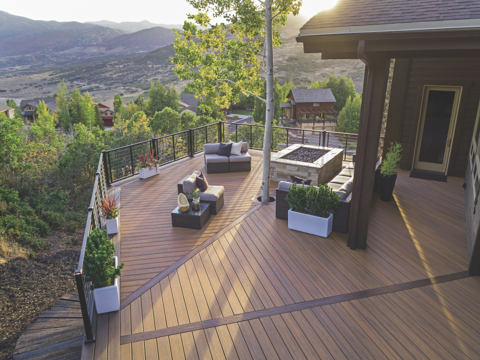 Havana Gold Deck - Transitional - Deck - DC Metro - by TREX COMPANY INC ...