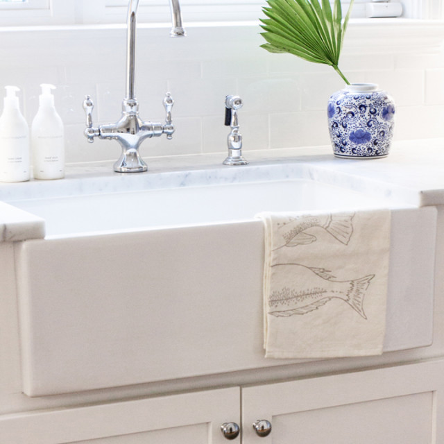 Nantucket Sinks 30'' Fireclay Italian Single Bowl Sink - Contemporary ...