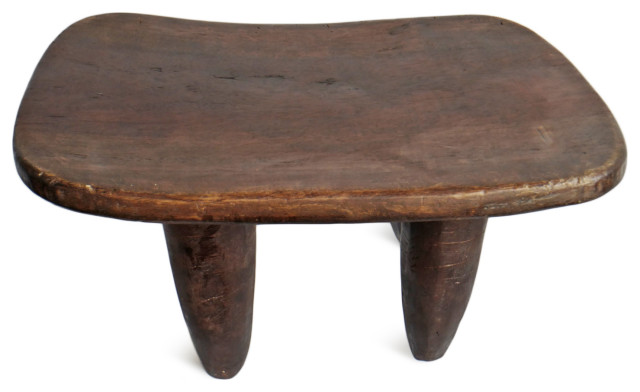 Consigned Senufo Stool, Table K - Rustic - Accent And Garden Stools ...