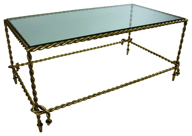 Twisted Cocktail Table - Traditional - Coffee Tables - by Dr ...