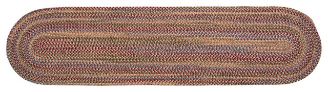 Colonial Mills Worley Runner Braided Rug, 2'x15' Runner - Contemporary ...