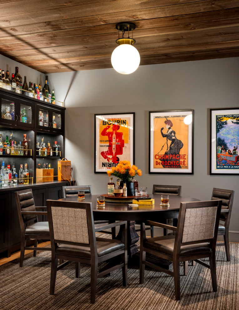 New York New Home - Country - Basement - New York - by Crisp Architects ...