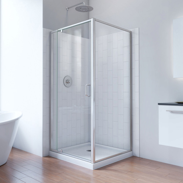 Dreamline E2223232xxq0004 Flex 32x32 Pivot Shower Enclosure Base