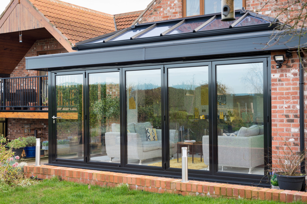 A new lease of life given to this orangery - Modern - Conservatory ...