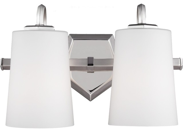 Feiss Pave 2-Light Vanity - Transitional - Bathroom Vanity Lighting ...