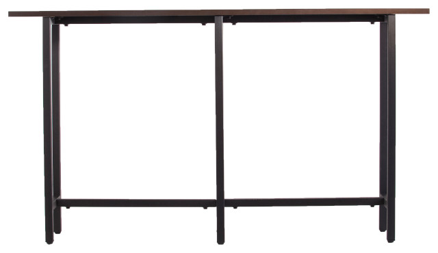 Rolling Long Narrow Console Table - Industrial - Console Tables - by ...