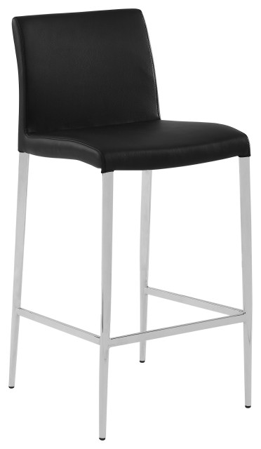 Elite Living (Single) Delta 26" Counter Height Bar Stool - Midcentury ...