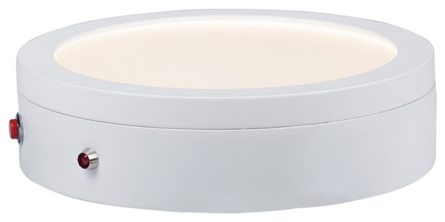 Wafer LED 7" RD w/Emergency Back Up - Transitional - Flush-mount ...