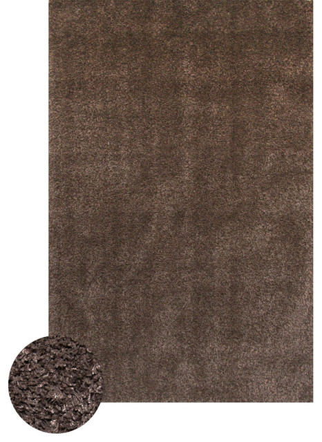 Machine Woven Transitional Area Rug, Brown - Contemporary - Area Rugs ...
