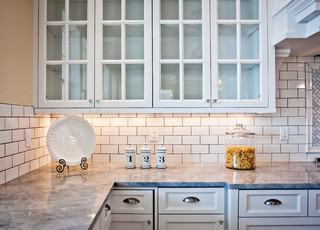 tile backsplash with white grout - nightmare to maintain?