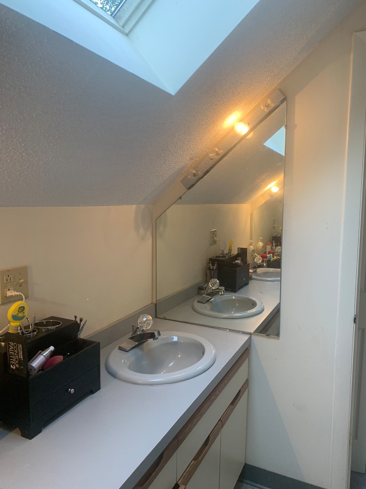 Sloped Ceiling Bathroom Mirror | Shelly Lighting
