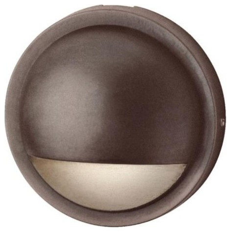 Half Moon LED Deck Light Textured Architectural Bronze - Modern - Path ...