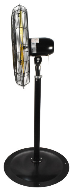 MASTER 24" High Velocity Pedestal Fan - Industrial - Electric Fans - by ...