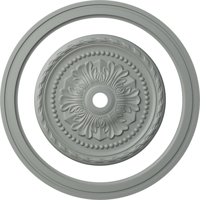47 1/2"OD Ceiling Ring with 31 1/2"OD Ceiling Medallion Palmetto Kit ...