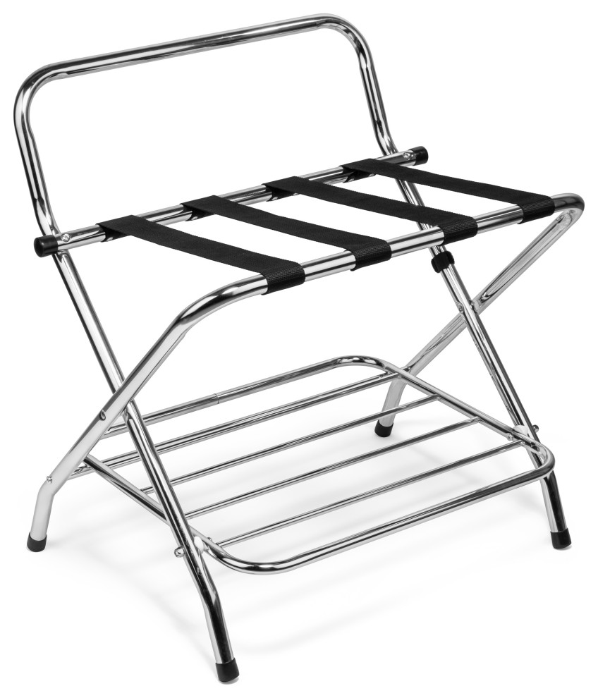 2-Shelf High Back Luggage Rack - Craftsman - Closet Organizers - by Ami ...