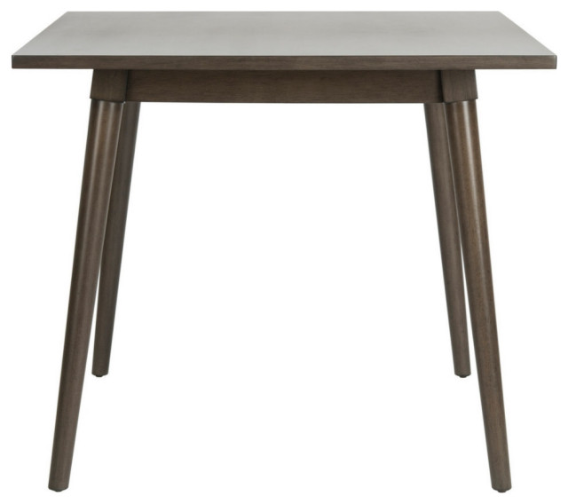 Melissa Square Dining Table, Gray Walnut - Midcentury - Dining Tables ...