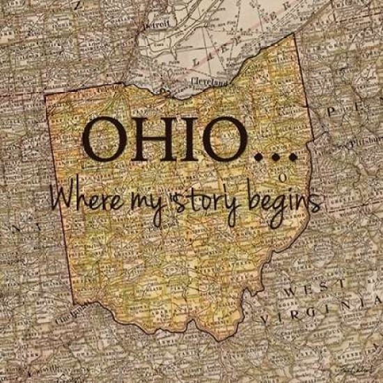 Story Ohio Poster Print by Tina Carlson - Item # VARPDXTCSQ201J, 12 x ...