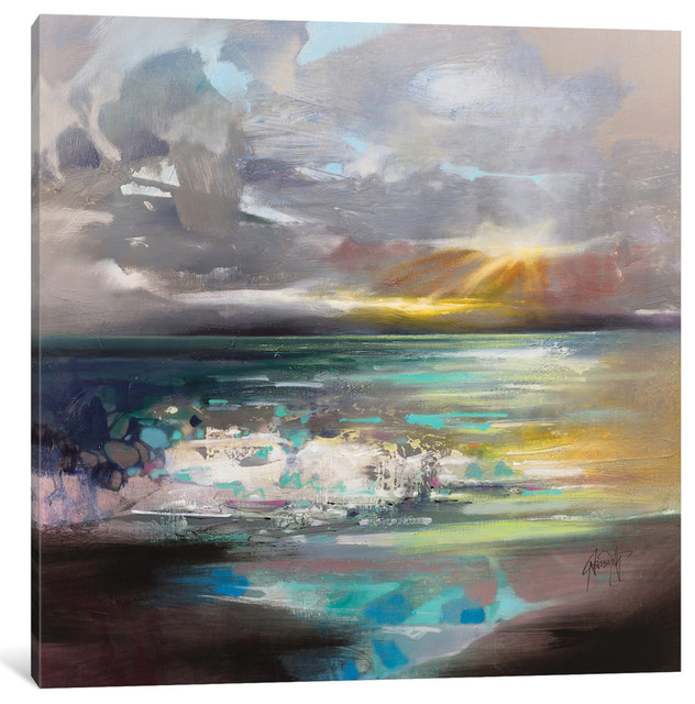 Breaking by Scott Naismith Canvas Print, 18"x18"x1.5" - Contemporary ...