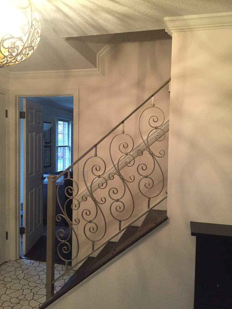Jason's Interior Wrought Iron Railing - Staircase - Other - by Schultz ...