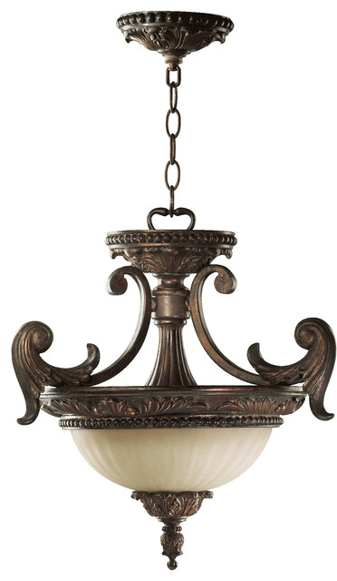 Madeleine 2Lt Dual Mnt-Cg, Parcel - Victorian - Flush-mount Ceiling ...
