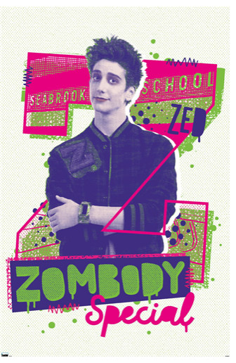 Disney Zombies 3 - Zed, 22.375" x 34" - Contemporary - Prints And ...