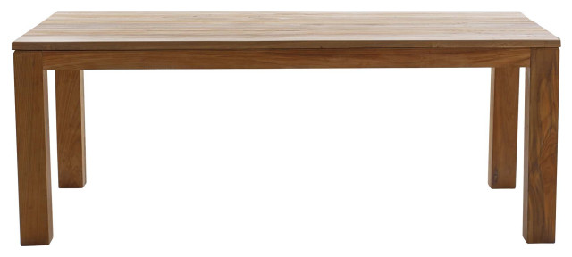 Takara Natural Teak Wood Tables - Transitional - Dining Tables - by ...