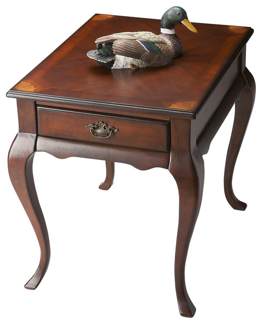 Butler Specialty Traditional End Table in Plantation Cherry ...