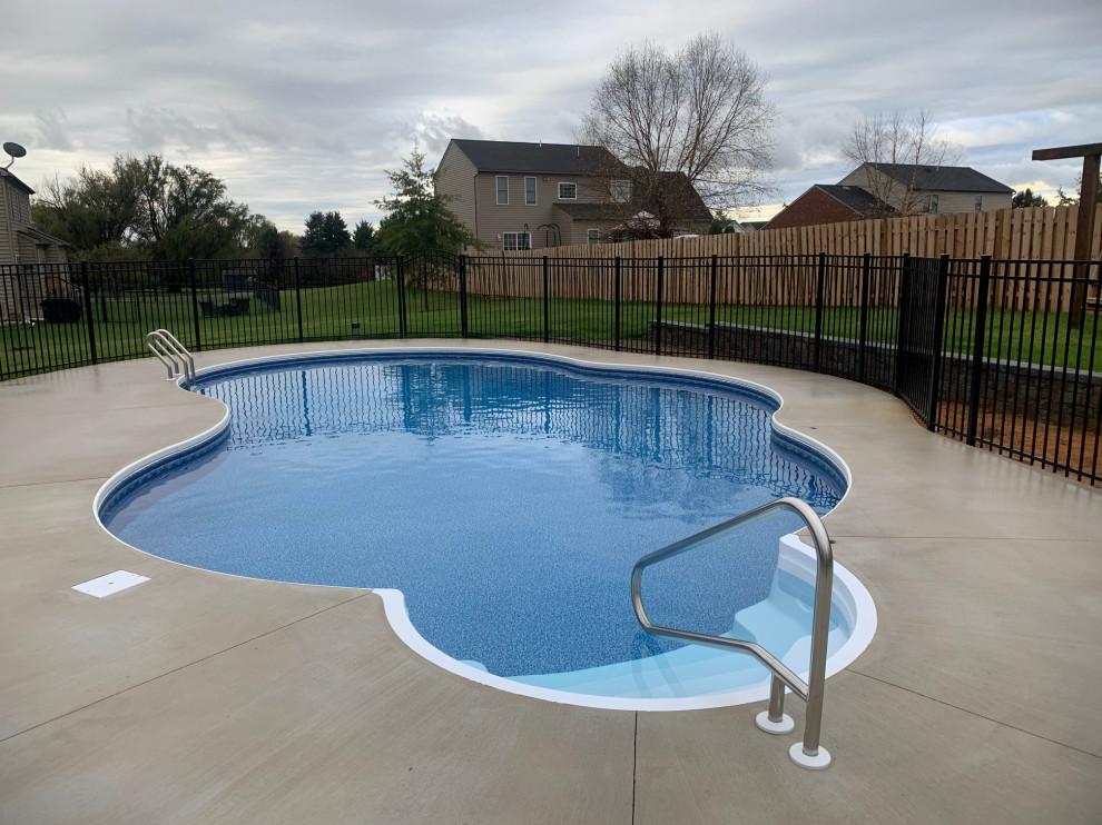 Inground Pools - Contemporary - Swimming Pool & Hot Tub - DC Metro - by ...