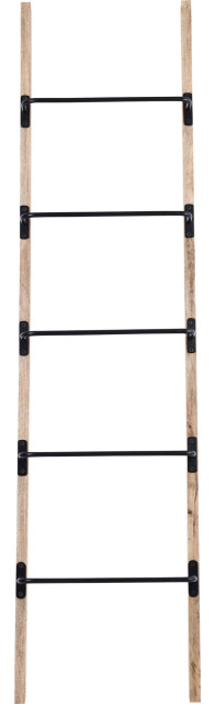 Ren Wil SHE033 Marieta 18" Mango Ladder Rack - Industrial - Towel Racks ...