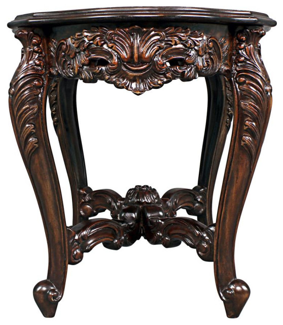 Design Toscano Chateau Montfort Cocktail Table - Victorian - Coffee ...
