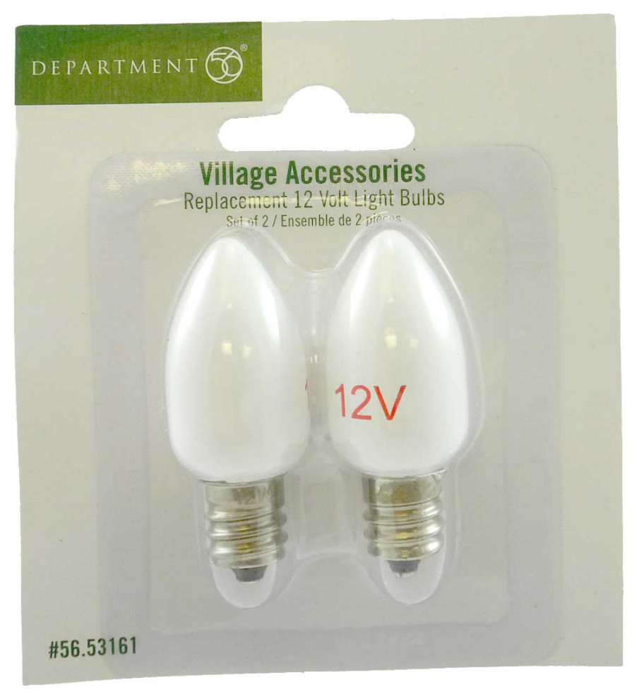 Dept 56 Accessory 12 Volt Light Bulbs Replacement Village Accessories ...