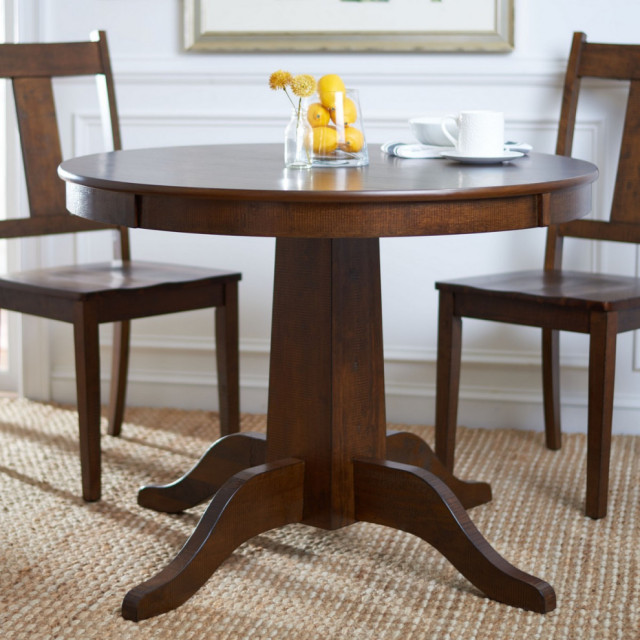Dodge Round Dining Table - Transitional - Dining Tables - by AED Luxury ...