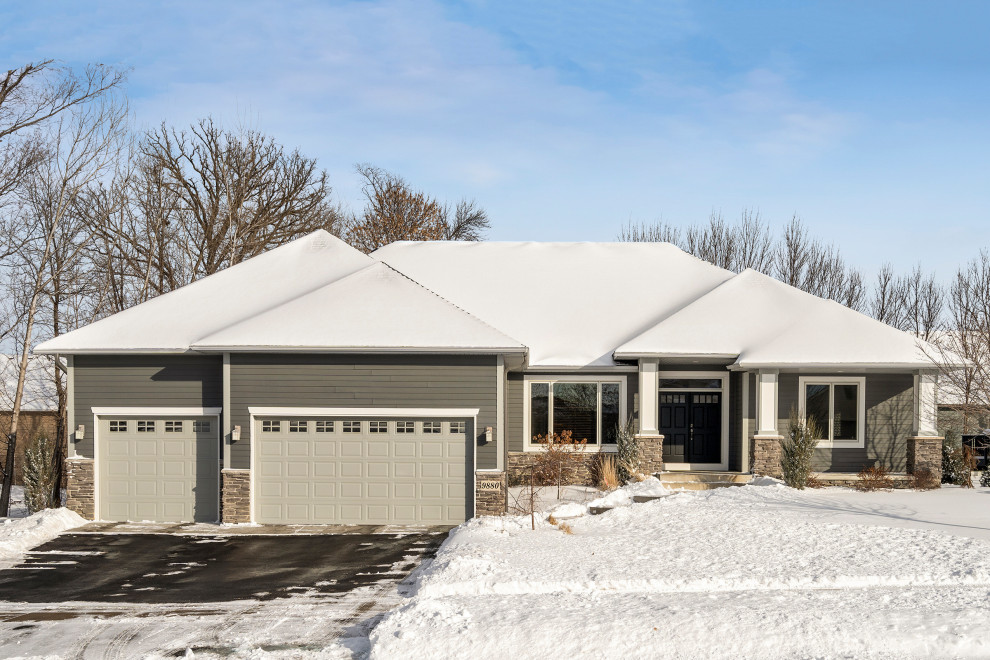 Modern Rambler Makeover - Transitional - Exterior - Minneapolis - by ...