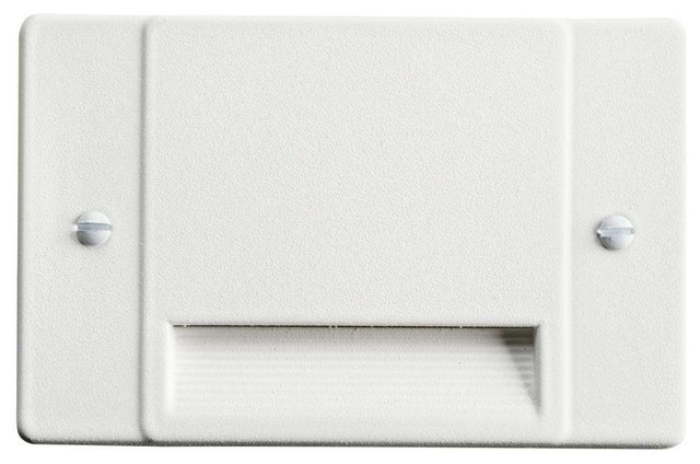 Kichler LED Step Light Non Dimmable, White - Contemporary - Stair And ...